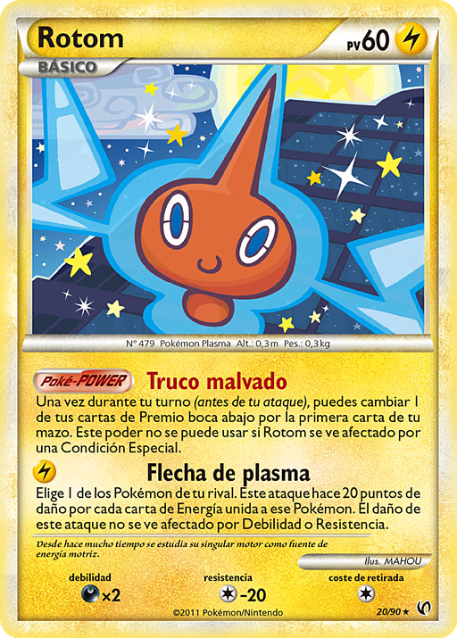 Rotom (Intrépidos TCG) - WikiDex, la enciclopedia Pokémon