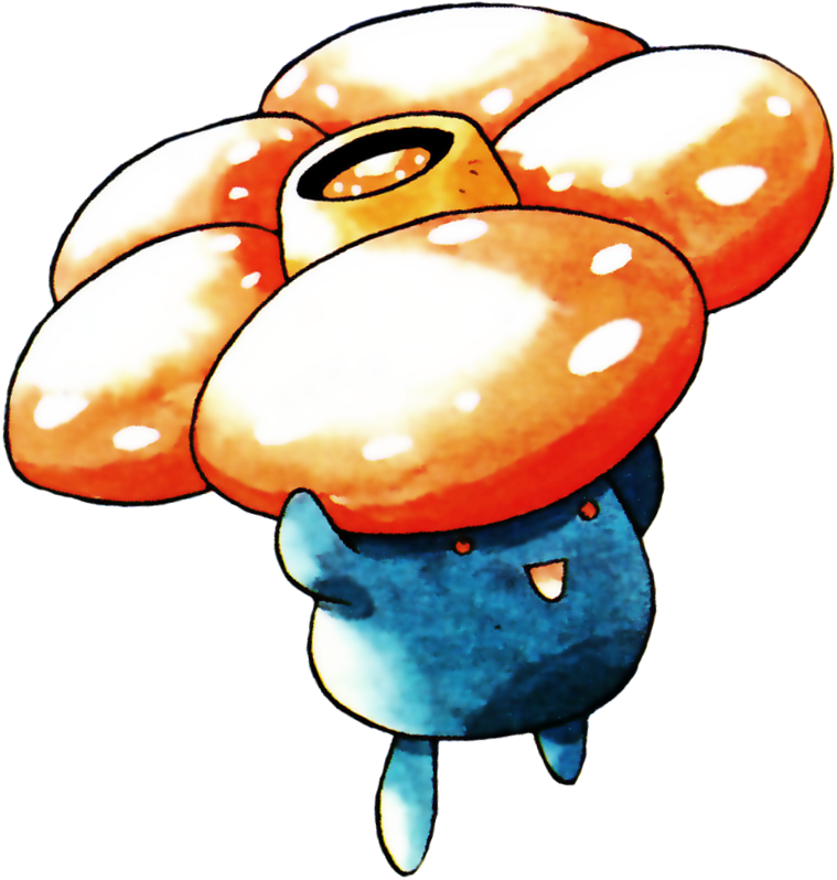 Archivo:Vileplume en la primera generación.png - WikiDex, la enciclopedia Pokémon