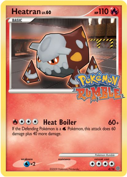 Heatran (Pokémon Rumble TCG) - WikiDex, la enciclopedia Pokémon