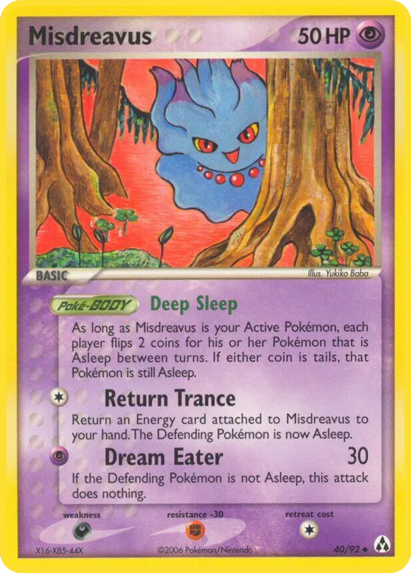 Misdreavus (Legend Maker TCG) - WikiDex, la enciclopedia Pokémon