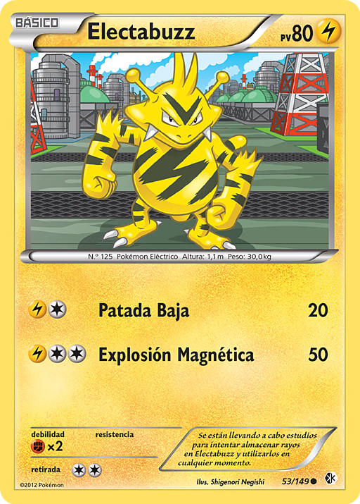 Electabuzz (Fronteras Cruzadas TCG) - WikiDex, la enciclopedia Pokémon