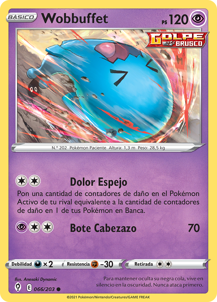 Wobbuffet (Cielos Evolutivos TCG) - WikiDex, la enciclopedia Pokémon