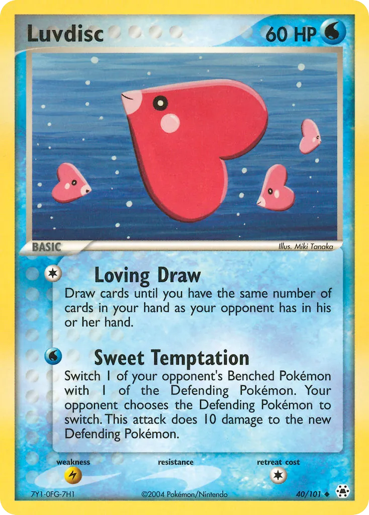 Luvdisc (Hidden Legends TCG) - WikiDex, la enciclopedia Pokémon