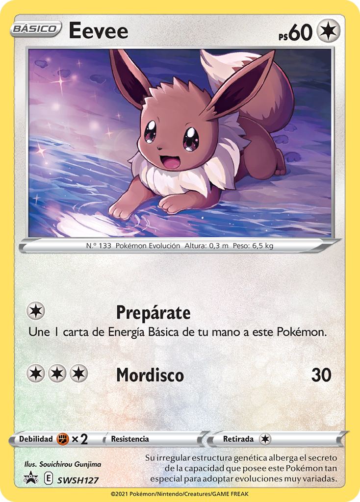 Eevee (SWSH Promo 127 TCG) - WikiDex, la enciclopedia Pokémon