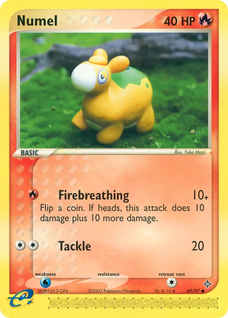 Numel (Dragon 69 TCG) - WikiDex, la enciclopedia Pokémon
