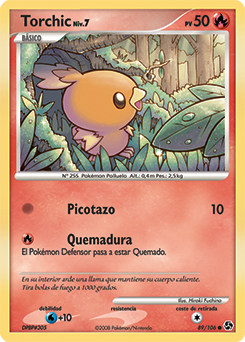 Torchic (Grandes Encuentros TCG) - WikiDex, la enciclopedia Pokémon