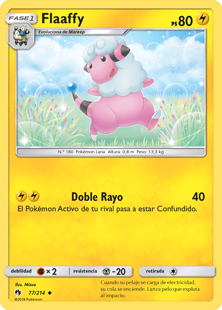 Flaaffy (Truenos Perdidos TCG) - WikiDex, la enciclopedia Pokémon