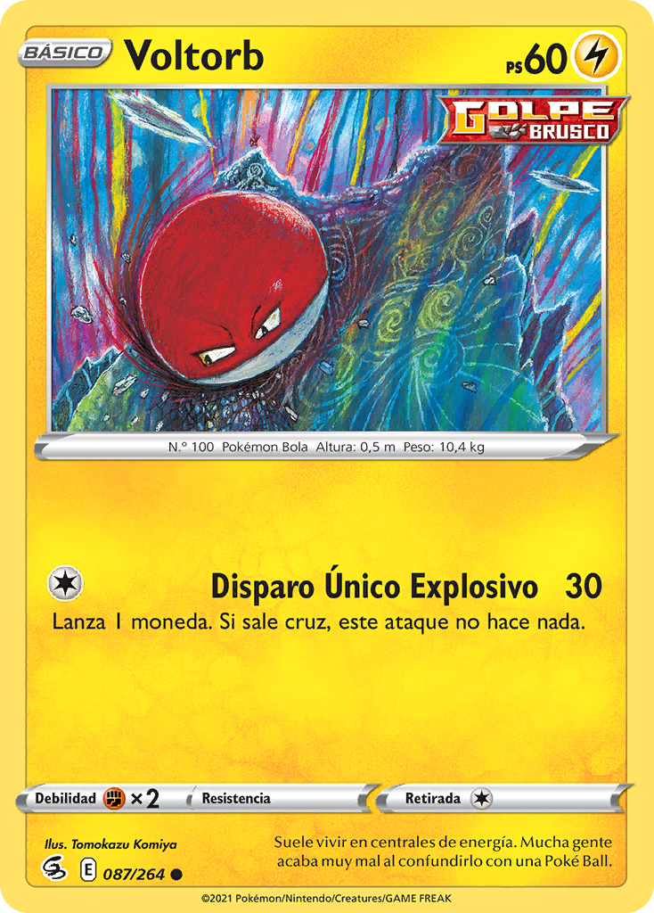 Voltorb (Golpe Fusión TCG) - WikiDex, la enciclopedia Pokémon
