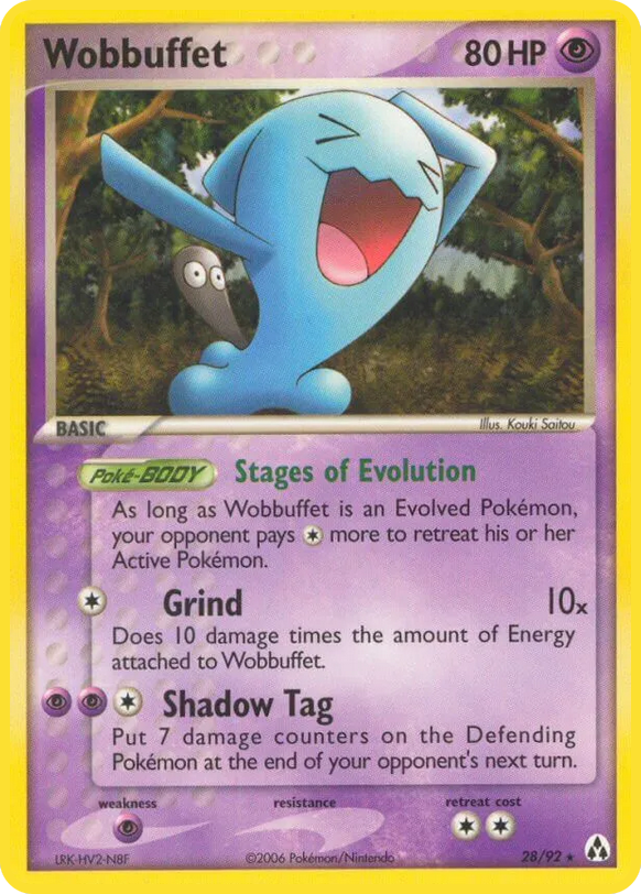 Wobbuffet (Legend Maker TCG) - WikiDex, la enciclopedia Pokémon