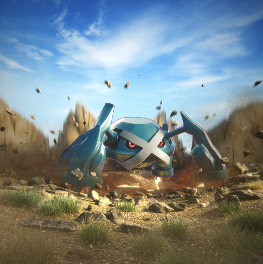 Archivo:Ilustración llegada de Metagross UNITE.png - WikiDex, la enciclopedia Pokémon