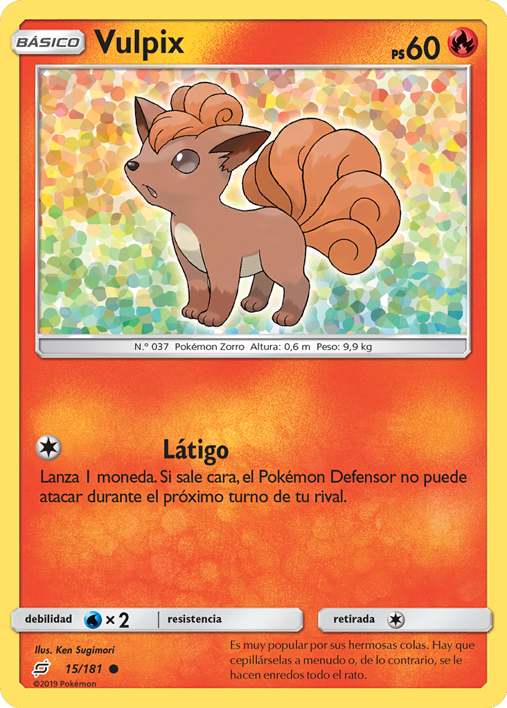 Vulpix (Unión de Aliados TCG) - WikiDex, la enciclopedia Pokémon