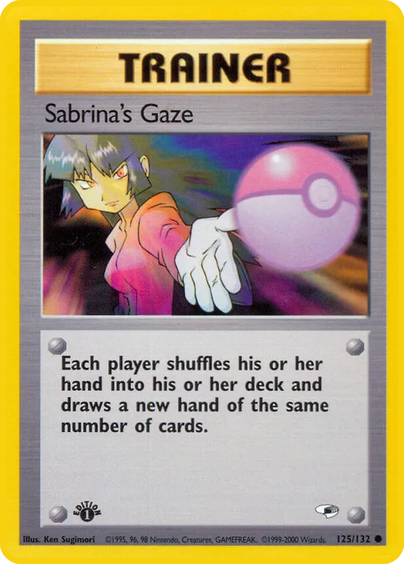 Sabrina's Gaze (TCG) - WikiDex, la enciclopedia Pokémon