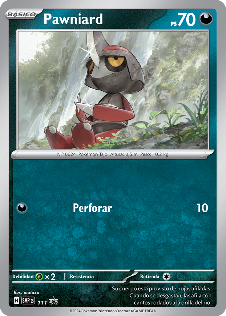 Pawniard (SV Promo 111 TCG) - WikiDex, la enciclopedia Pokémon