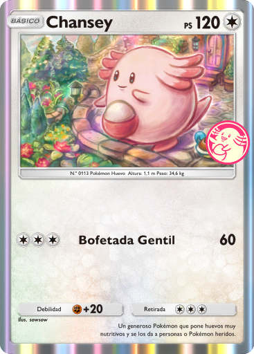 Chansey (Genes Formidables TCG Pocket) - WikiDex, la enciclopedia Pokémon