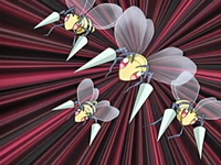 Archivo:EP440 Beedrill atacando (4).png - WikiDex, la enciclopedia Pokémon