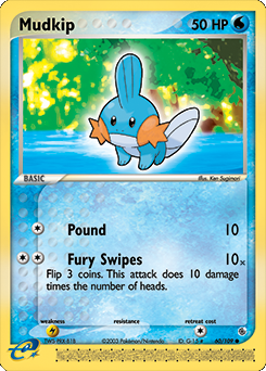 Mudkip (Rubí & Zafiro 60 TCG) - WikiDex, la enciclopedia Pokémon