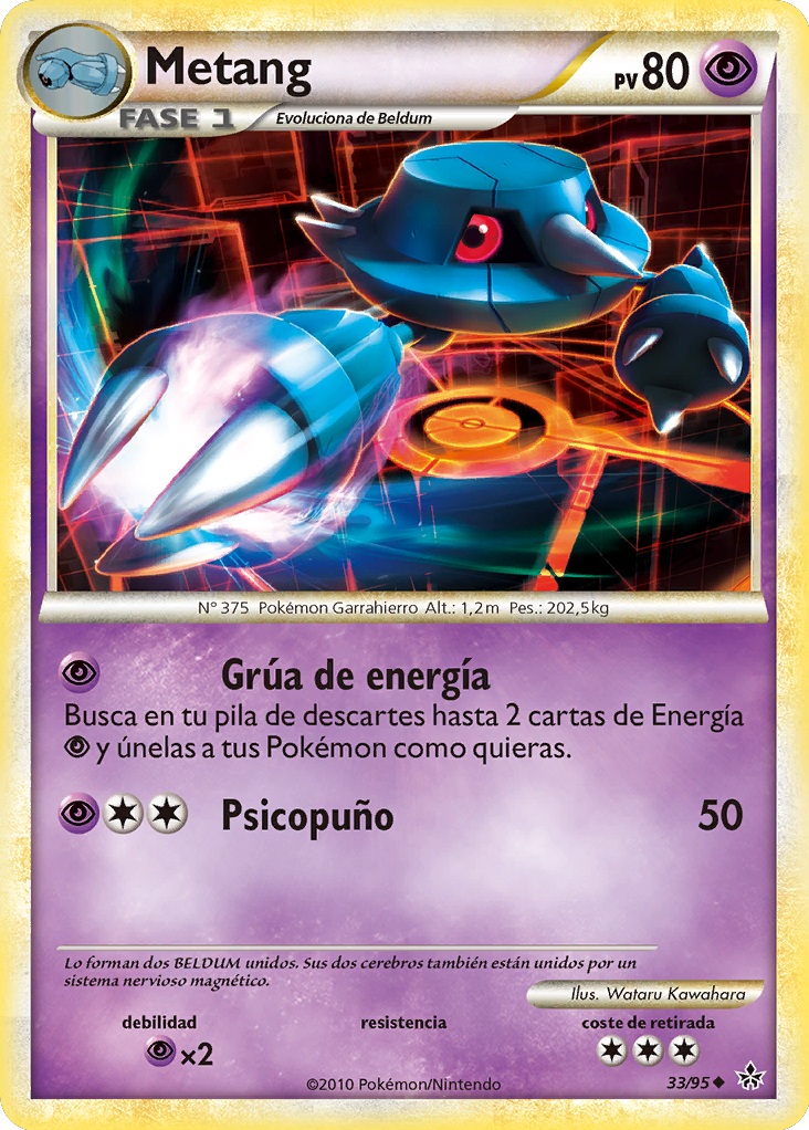 Metang (Liberados TCG) - WikiDex, la enciclopedia Pokémon