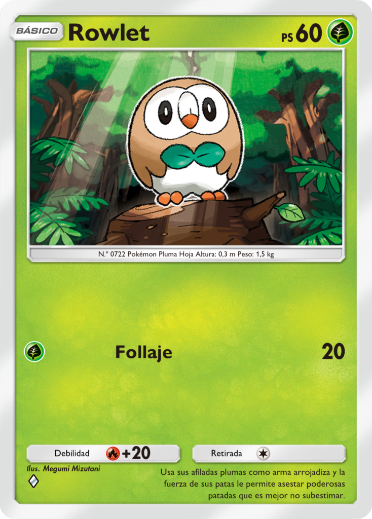 Rowlet (Guardianes Celestiales 9 TCG Pocket) - WikiDex, la enciclopedia ...