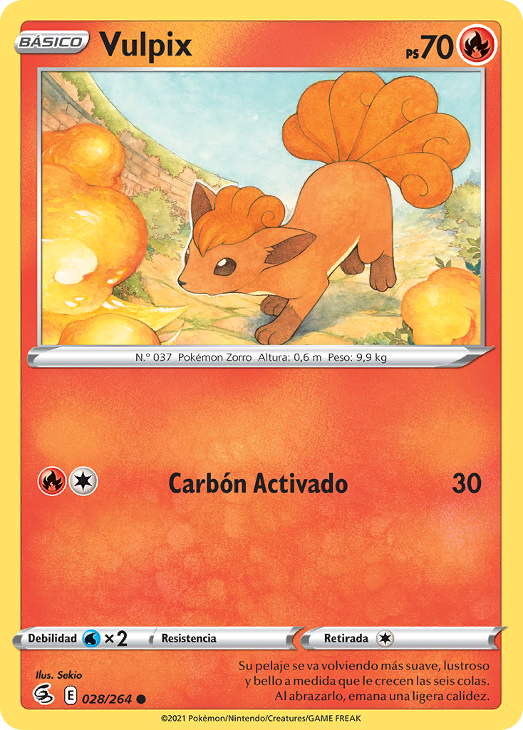 Vulpix (Golpe Fusión 28 TCG) - WikiDex, la enciclopedia Pokémon