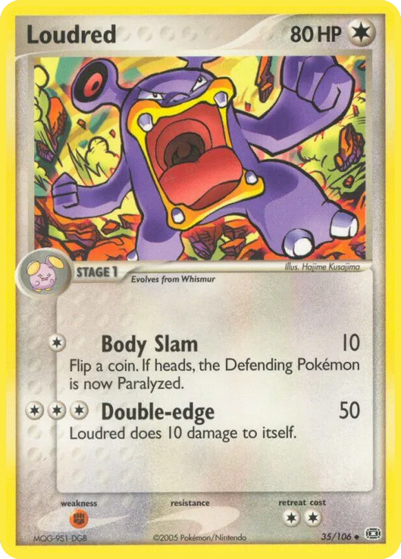 Loudred (Emerald TCG) - WikiDex, la enciclopedia Pokémon