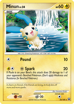 Minun (Majestic Dawn TCG) - WikiDex, la enciclopedia Pokémon