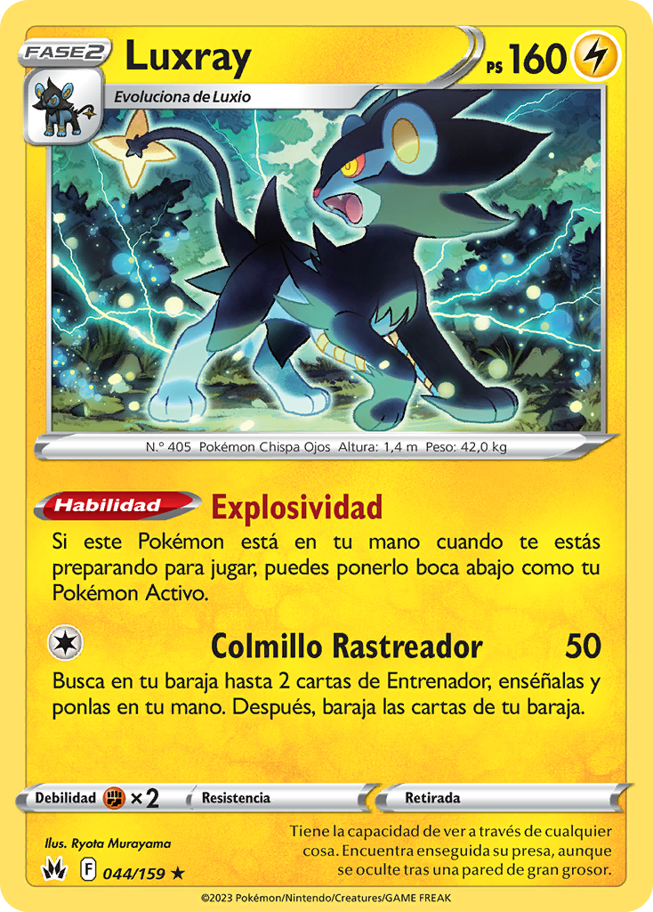 Luxray (Cenit Supremo 44 TCG) - WikiDex, la enciclopedia Pokémon