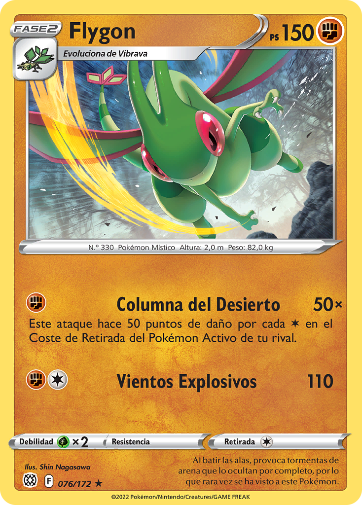 Flygon (Astros Brillantes TCG) - WikiDex, la enciclopedia Pokémon