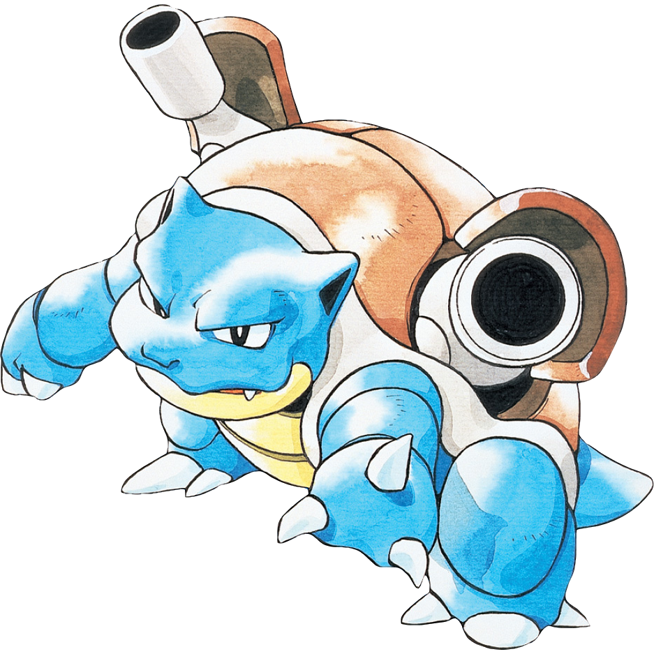 Archivo:Blastoise en la primera generación.png - WikiDex, la ...