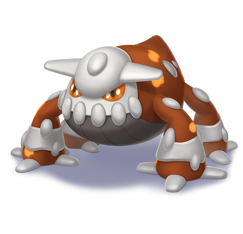 Archivo:Heatran DBPR (Ilustración).png - WikiDex, la enciclopedia Pokémon