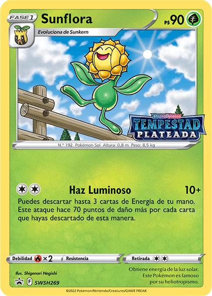 Sunflora (Tempestad Plateada TCG) - WikiDex, la enciclopedia Pokémon