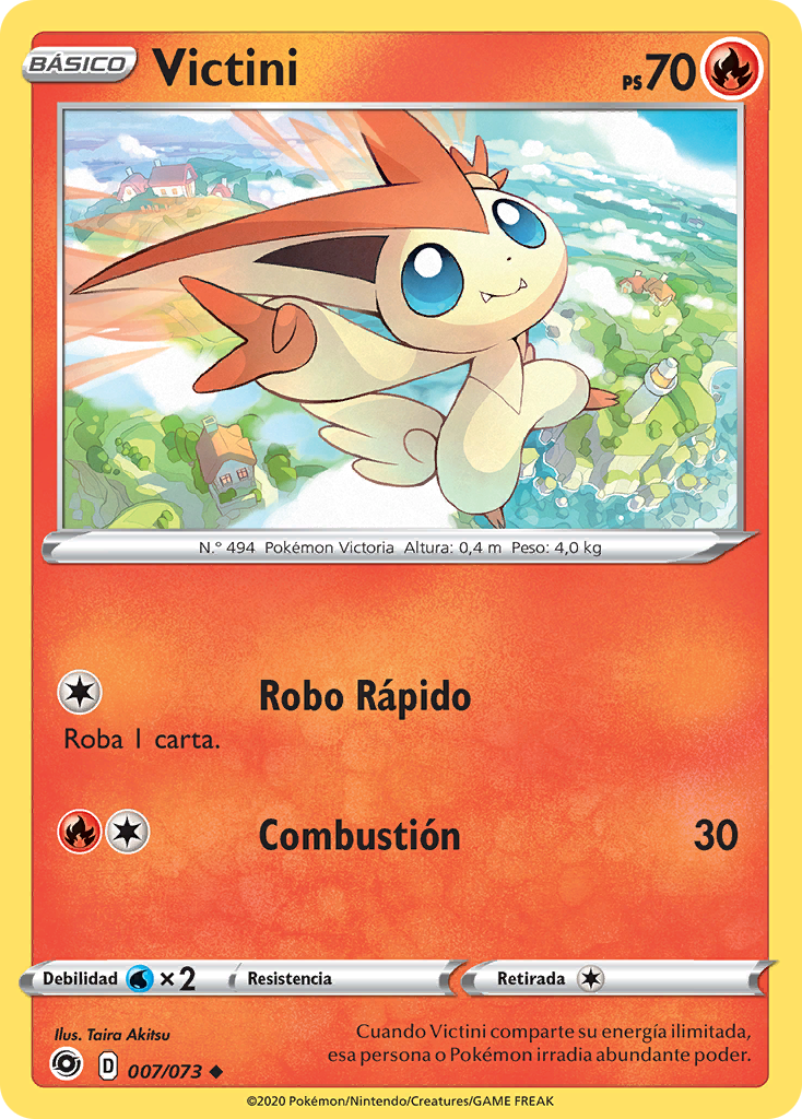 Victini (Camino de Campeones TCG) - WikiDex, la enciclopedia Pokémon