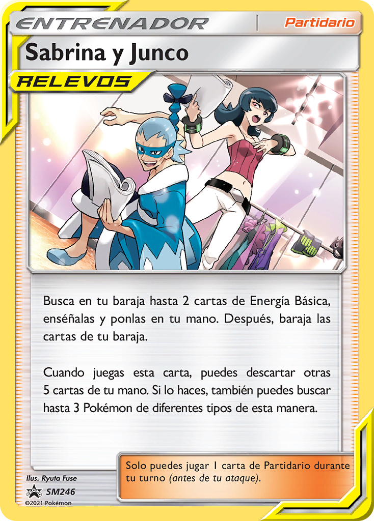 Sabrina y Junco (TCG) - WikiDex, la enciclopedia Pokémon