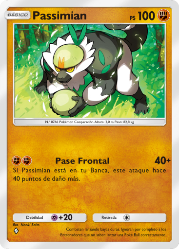 Passimian (Crisis Dimensional TCG Pocket) - WikiDex, la enciclopedia ...