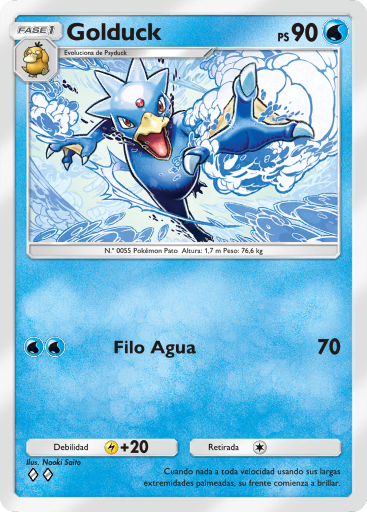 Golduck (Genes Formidables TCG Pocket) - WikiDex, la enciclopedia Pokémon