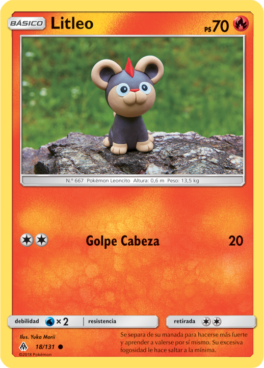 Litleo (Luz Prohibida TCG) - WikiDex, la enciclopedia Pokémon