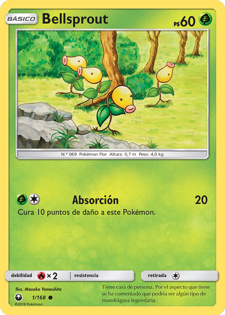 Bellsprout (Tormenta Celestial TCG) - WikiDex, la enciclopedia Pokémon