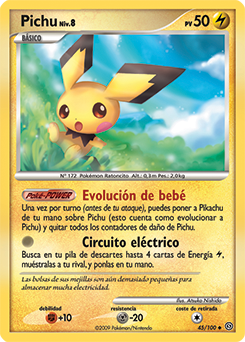 Pichu (Frente Tormentoso TCG) - WikiDex, la enciclopedia Pokémon