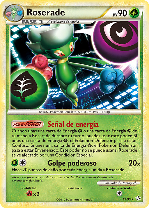 Roserade (Liberados TCG) - WikiDex, la enciclopedia Pokémon