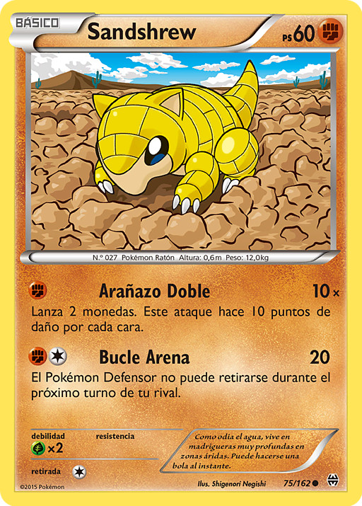 Sandshrew (TURBOimpulso TCG) - WikiDex, la enciclopedia Pokémon
