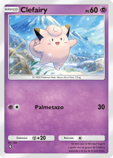 Clefairy (Luz Triunfal TCG Pocket) - WikiDex, la enciclopedia Pokémon
