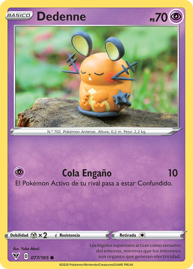 Dedenne (Voltaje Vívido TCG) - WikiDex, la enciclopedia Pokémon