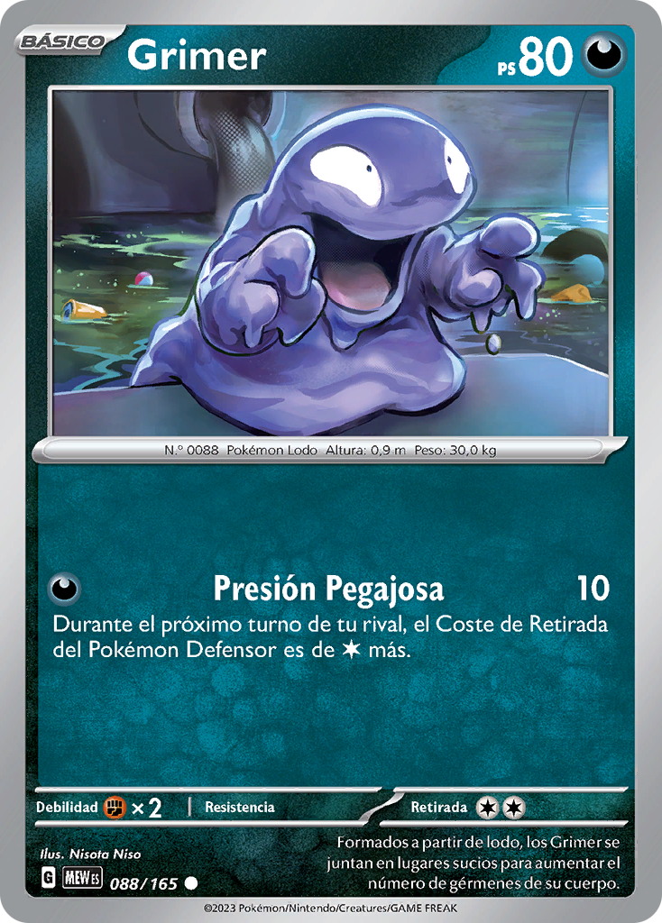 Grimer (151 TCG) - WikiDex, la enciclopedia Pokémon