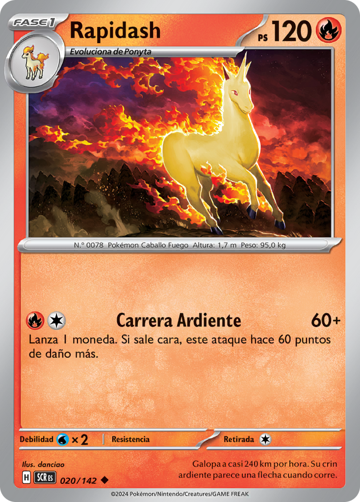 Rapidash (Corona Astral TCG) - WikiDex, la enciclopedia Pokémon
