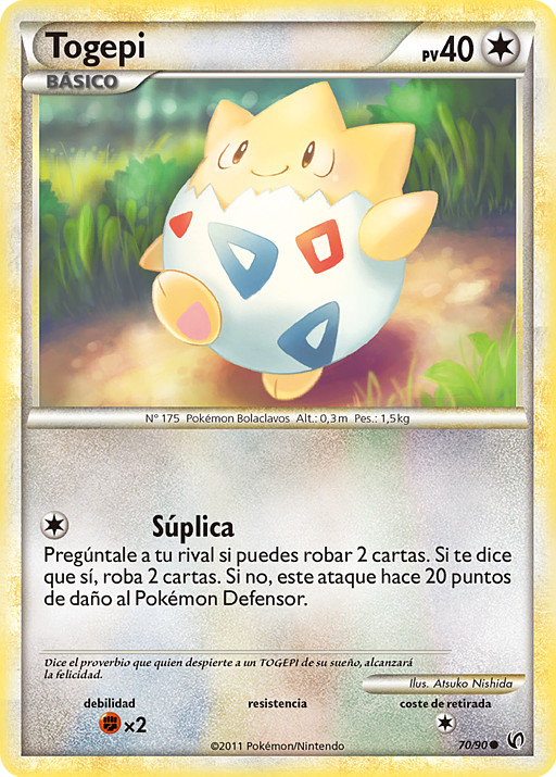 Togepi (Intrépidos TCG) - WikiDex, la enciclopedia Pokémon