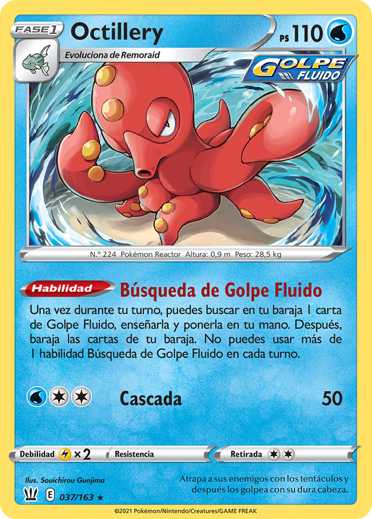 Octillery (Estilos de Combate TCG) - WikiDex, la enciclopedia Pokémon