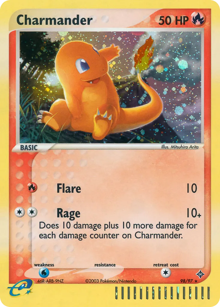 Charmander (Dragon TCG) - WikiDex, la enciclopedia Pokémon
