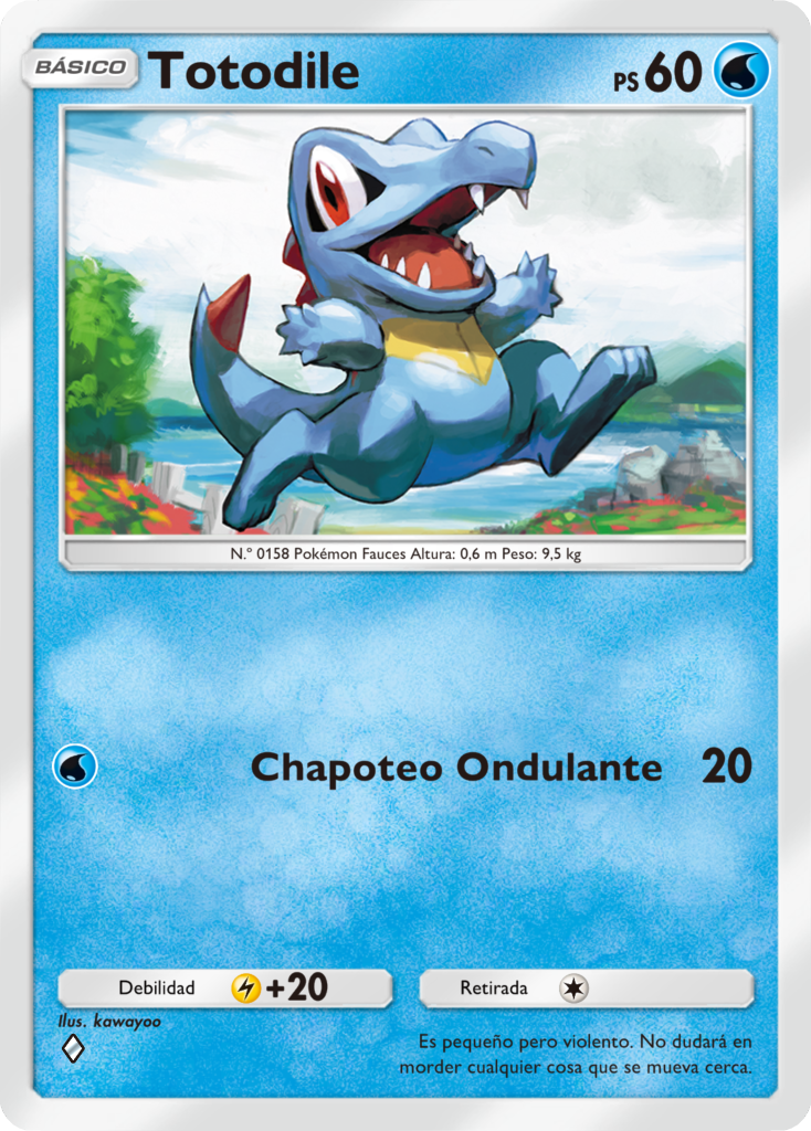 Totodile (Saber Marino y Celeste TCG Pocket) - WikiDex, la enciclopedia ...