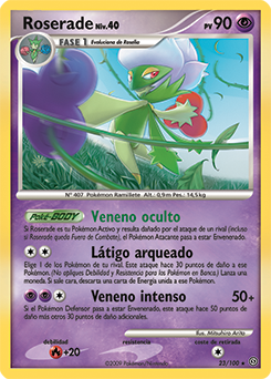 Roserade (Frente Tormentoso TCG) - WikiDex, la enciclopedia Pokémon