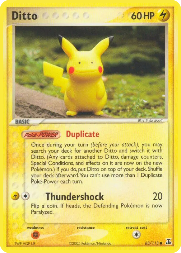 Ditto (Delta Species 63 TCG) - WikiDex, la enciclopedia Pokémon