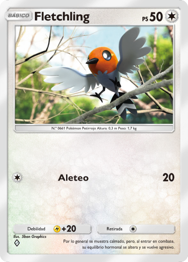 Fletchling (Guardianes Celestiales TCG Pocket) - WikiDex, la ...